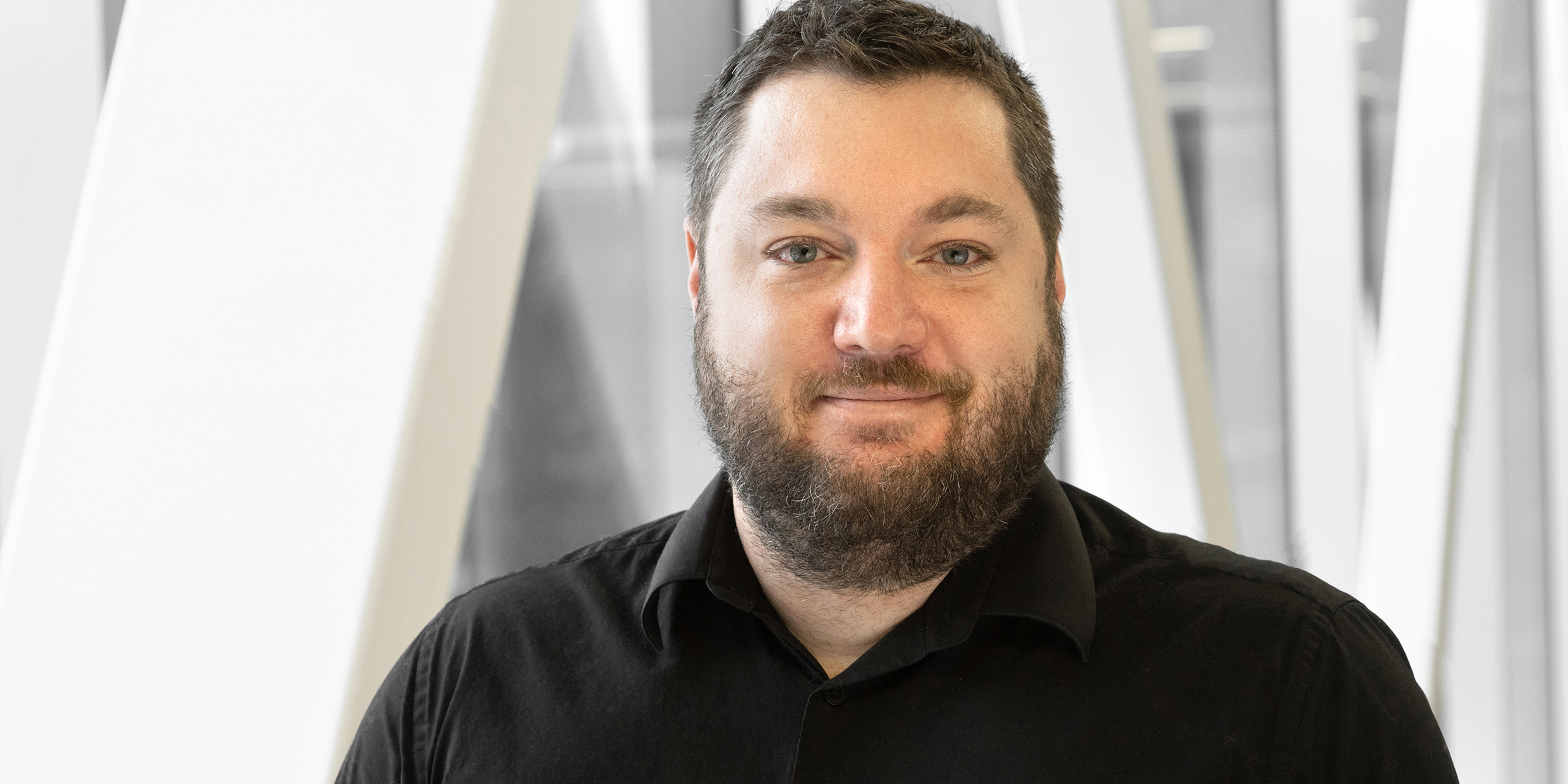 Étienne Blais, new veterinarian at the animal facility | CHUM